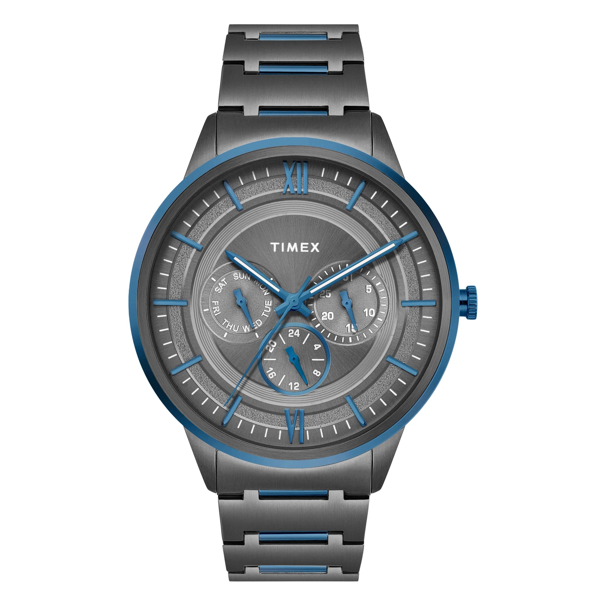 TIMEX Round Grey Dial Analog Men's Watch - TWEG28003 – Good Times by ...